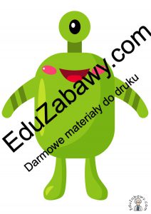 Dekoracje: Ufoludki do sali przedszkola, szkoły, na gazetkę