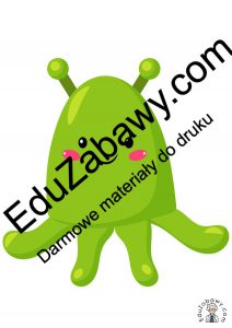 Dekoracje: Ufoludki do sali przedszkola, szkoły, na gazetkę