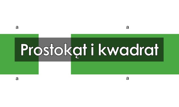 Teoria: Geometria: wzory, przykłady dla klas 4, 5, 6, 7, 8