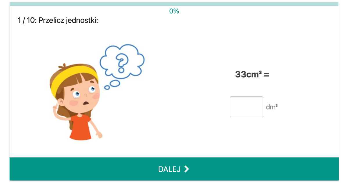 Przelicz Jednostki Obj to ci Litry Na Dm3 Quiz Zadanie Dla Klasy 6 7 Przelicz Jednostki Obj to ci Litry Na Dm3 Quiz Zadanie Dla Klasy 6 7