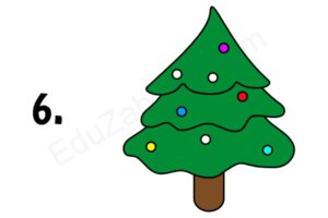 Jak narysować choinkę krok po kroku. Nauka rysowania choinki